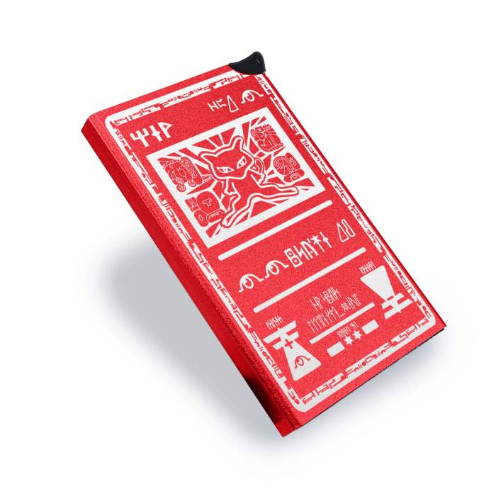 Pop Wallet Clip - Ancient Mew - GuardianWallets