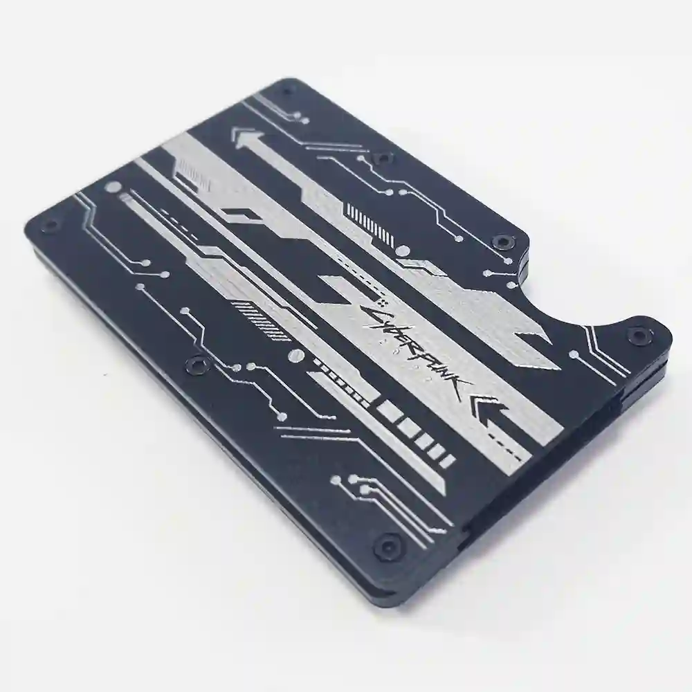 RFID Blocking Metal Wallet - Cyberpunk | Best RFID Wallets