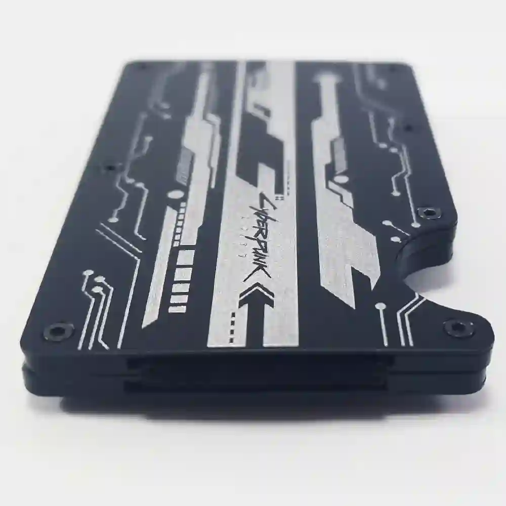 RFID Blocking Metal Wallet - Cyberpunk | Best RFID Wallets