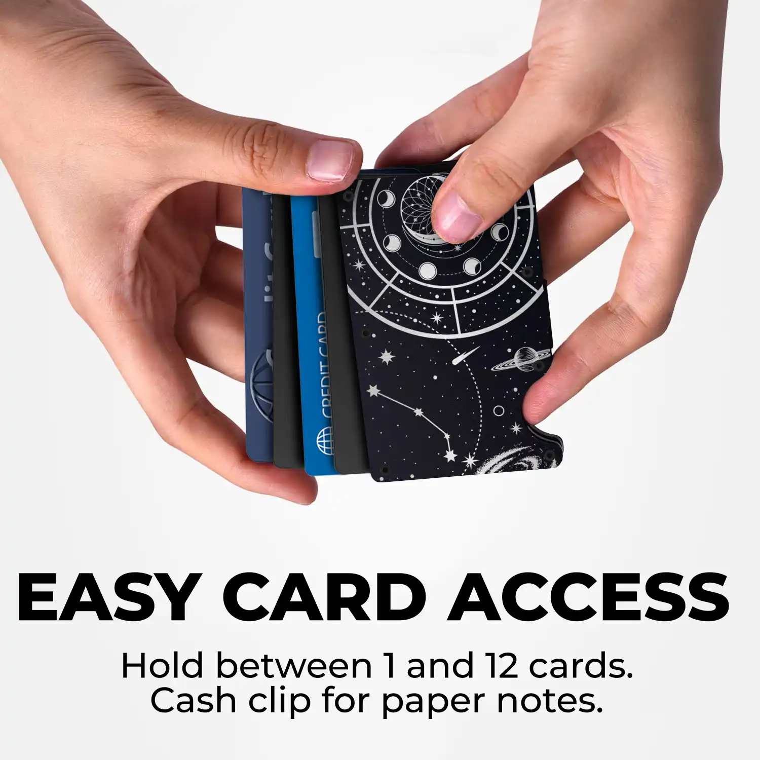 RFID Blocking Metal Wallet - Star Signs | Best RFID Wallets