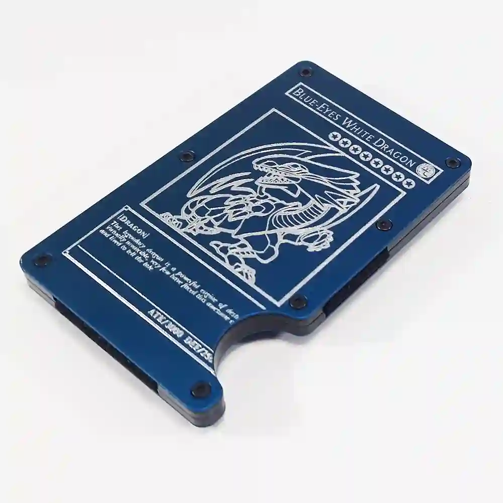 RFID Blocking Metal Wallet - Blue Eyes | Best RFID Wallets