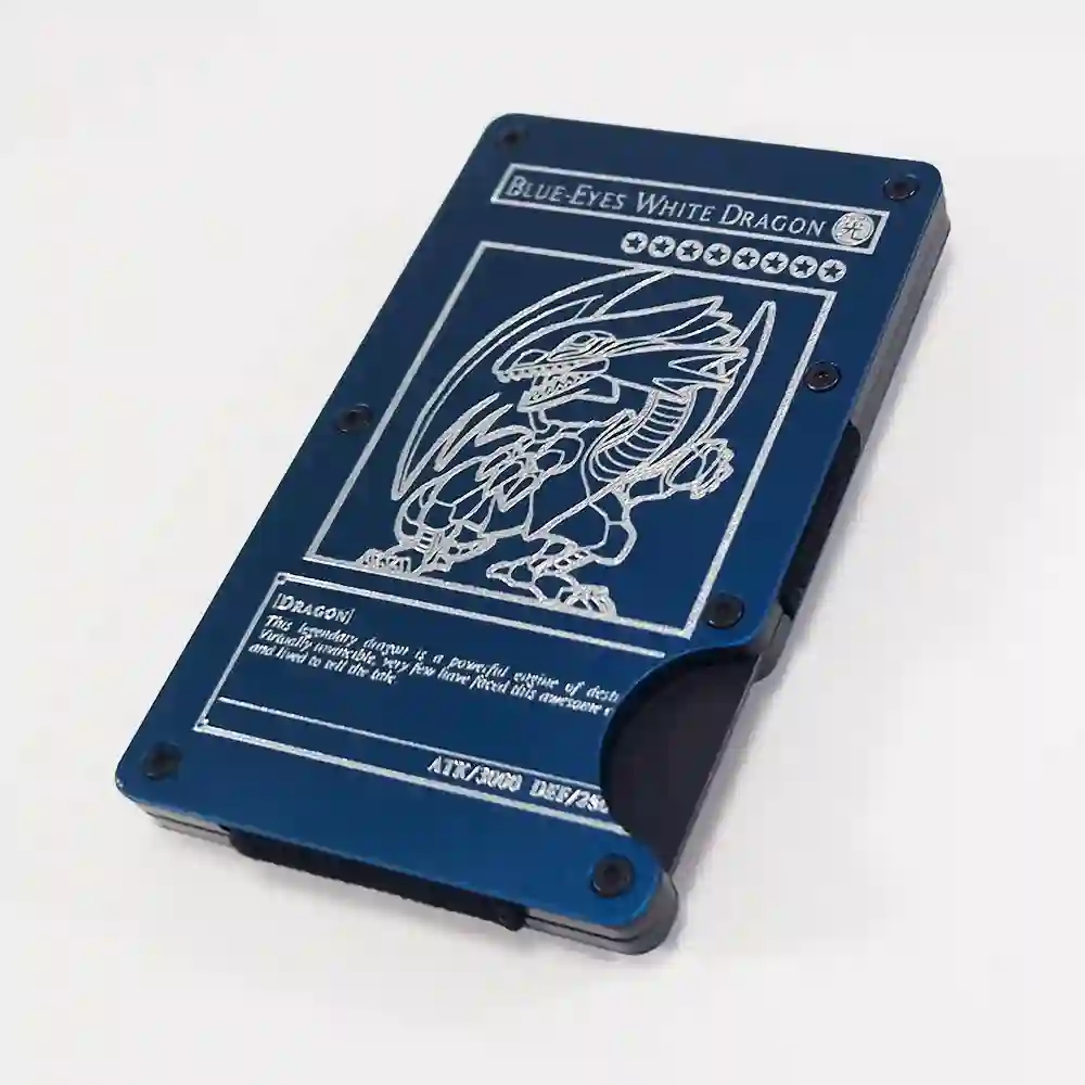 RFID Blocking Metal Wallet - Blue Eyes | Best RFID Wallets