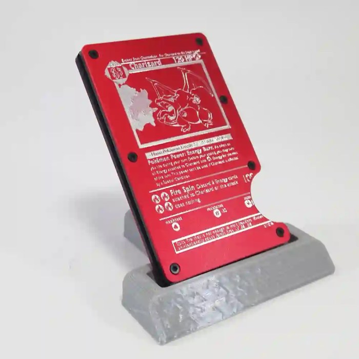 RFID Metal Wallet – Base Set Charizard - GuardianWallets