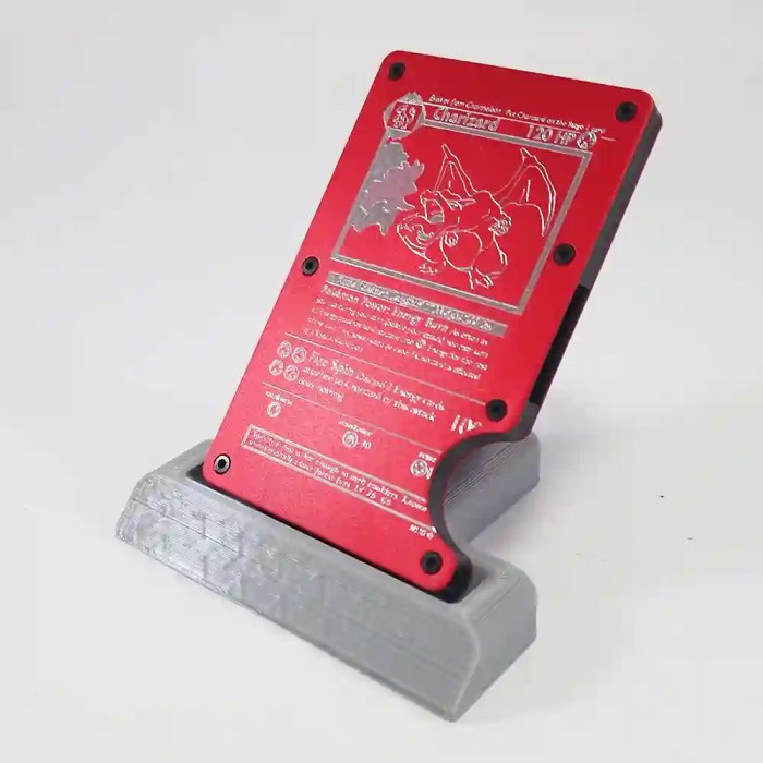 RFID Metal Wallet – Base Set Charizard - GuardianWallets