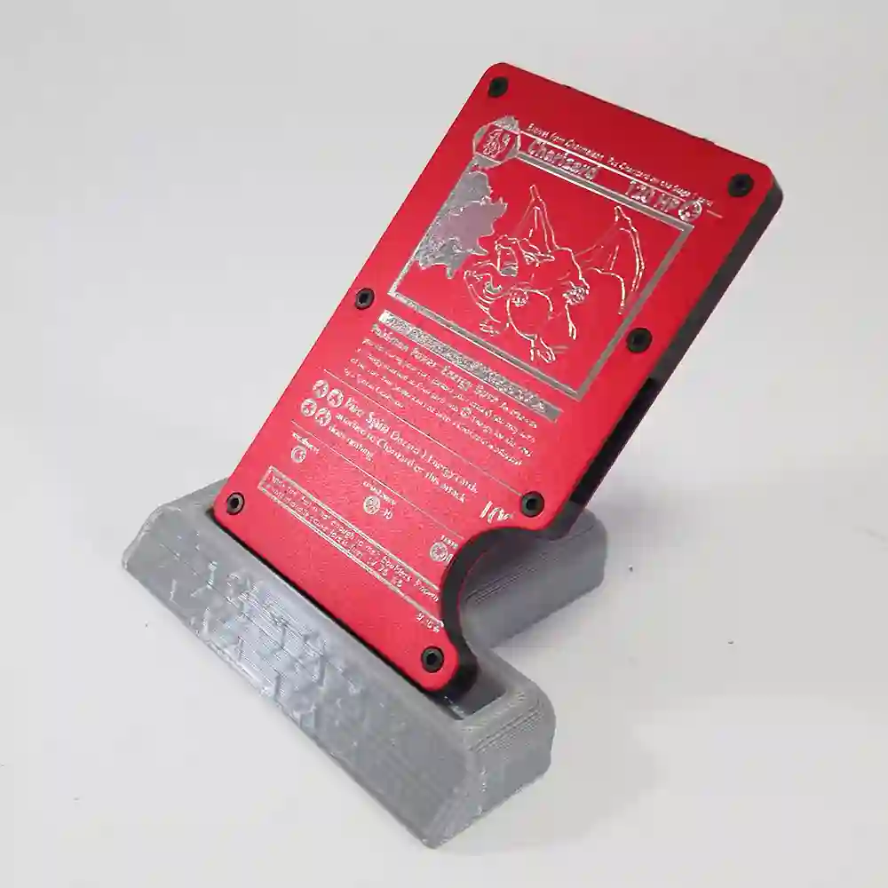 RFID Metal Wallet – Base Set Charizard - GuardianWallets