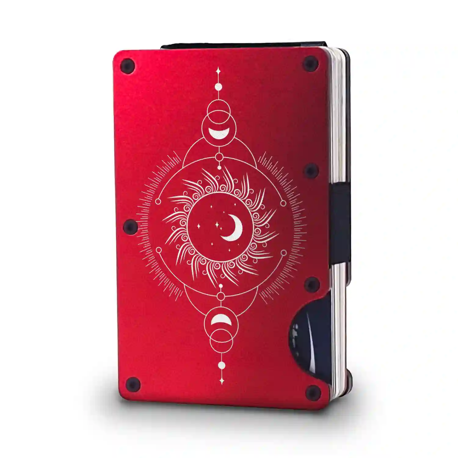 RFID Metal Wallet – Crystal Sun - GuardianWallets