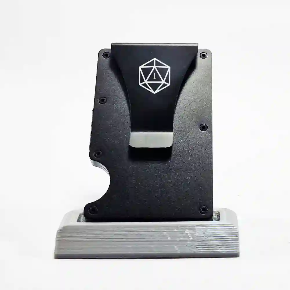 RFID Metal Wallet - Guess I'll Die - GuardianWallets