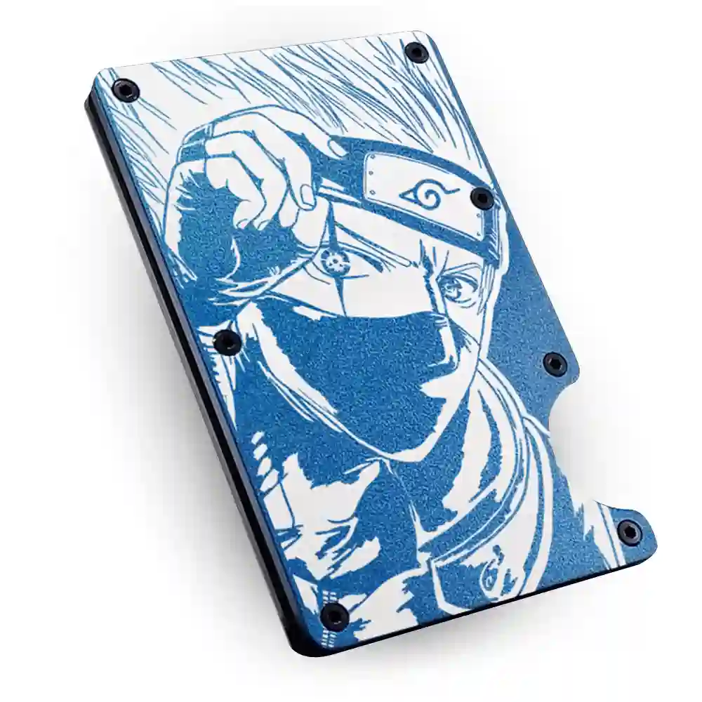 RFID Metal Wallet - Kakashi - GuardianWallets