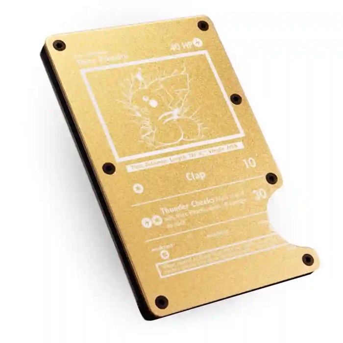 RFID Metal Wallet - Thicc Pika - GuardianWallets